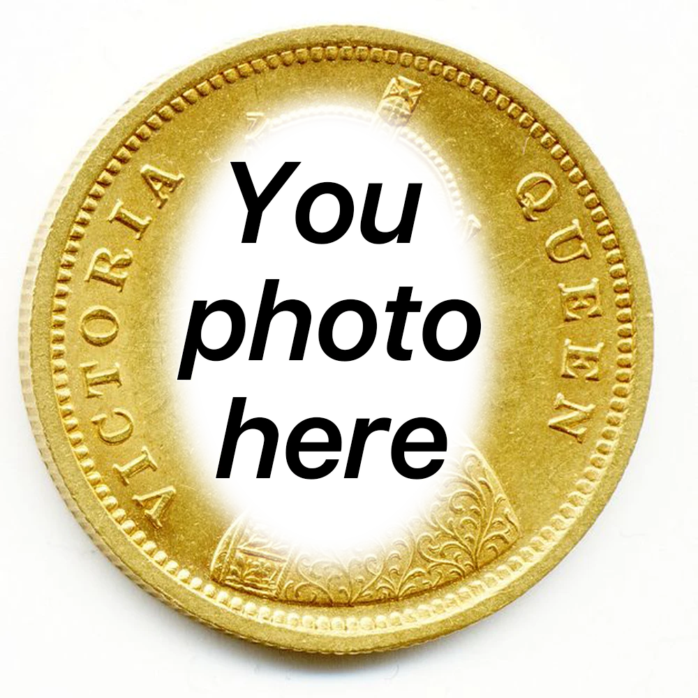 Golden Portraits: Shine in the Gold Coin Free Photo Effect! - Fotonb